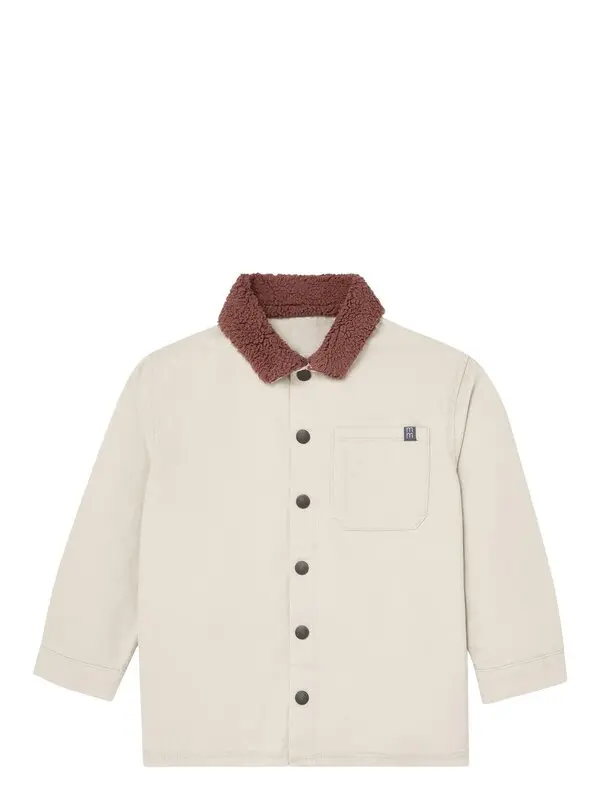 MODERN MOMENTS™ BY GERBER Herringbone Shacket - Oyster