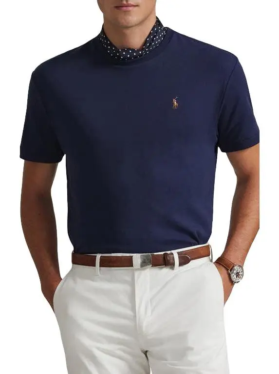 Polo Ralph Lauren Classic Fit Cotton Crewneck T-shirt - Refined Navy