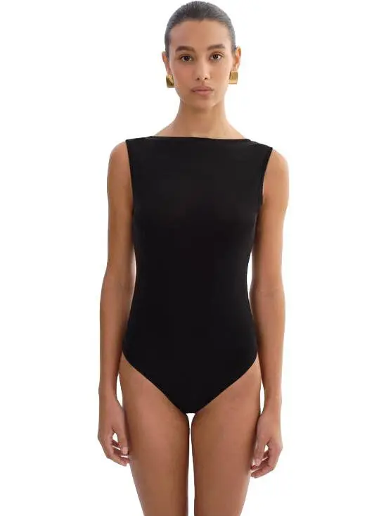 LAMARQUE Loki Knit Bodysuit - Black