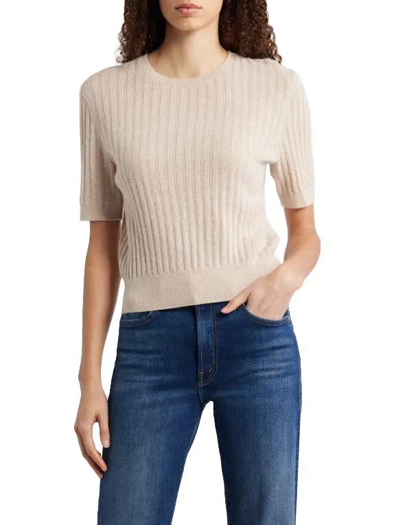 Rag & Bone Wren Cashmere Sweater - Oatmeal
