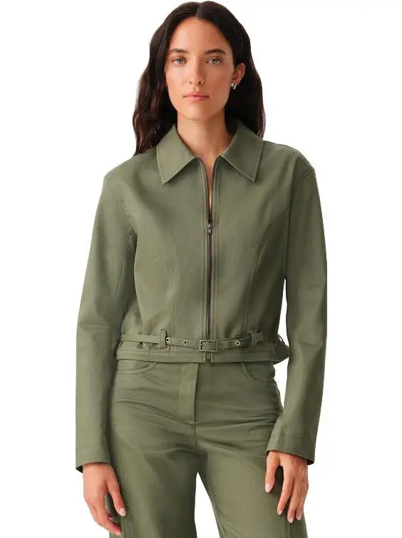 LEMAN MERCER Sloane Jacket - Green