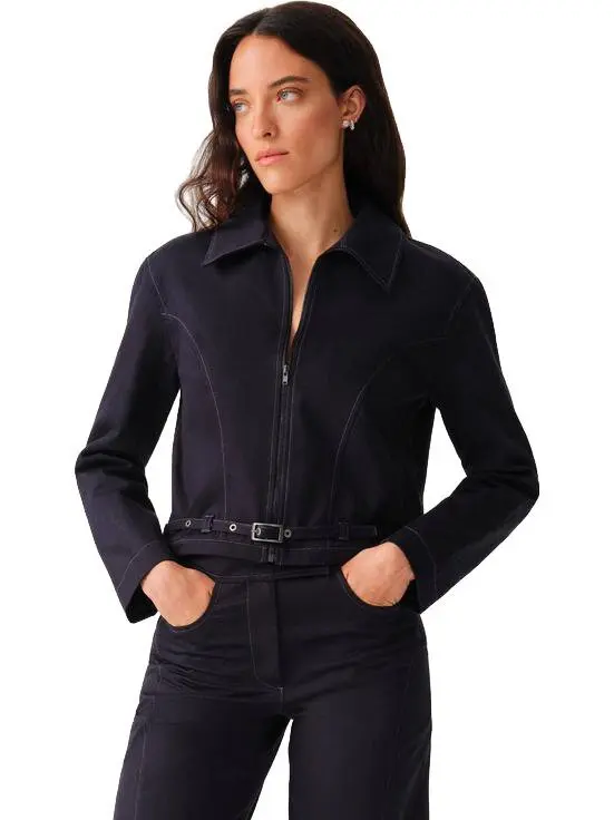 LEMAN MERCER Sloane Jacket - Navy
