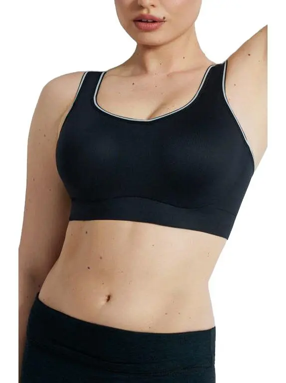 Wacoal Sydney Underwire High Impact Sports Bra - Black