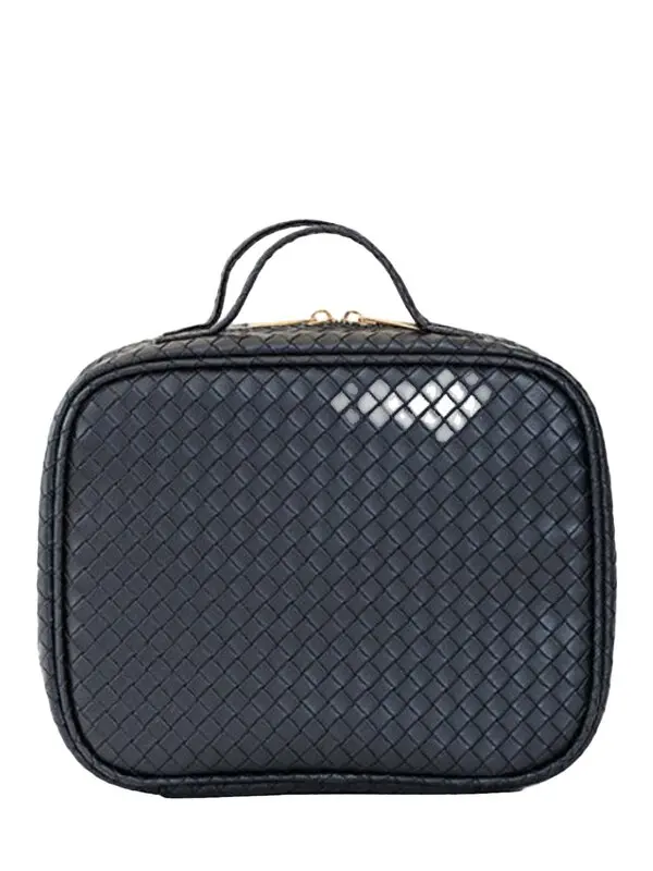 TRVL DESIGN Woven Cosmetic Case - Black