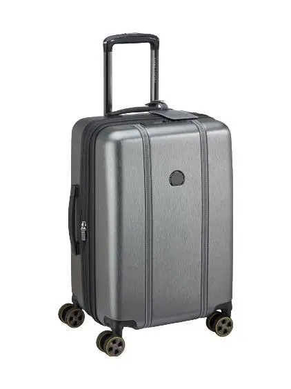 DELSEY PARIS Cadence 20" Expandable Carry-on - Brushed Silver