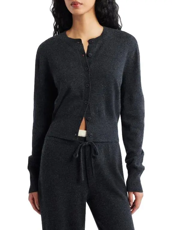 ARTLESS FOREVER Tove Wool & Cashmere Cardigan - Charcoal