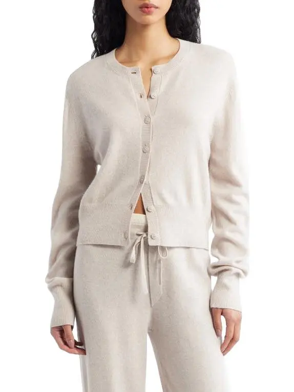 ARTLESS FOREVER Tove Wool & Cashmere Cardigan - Stone