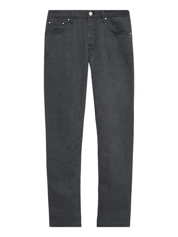Jacob Cohen Garment-dyed Slim Five-pocket Pants - Y99 Overdy