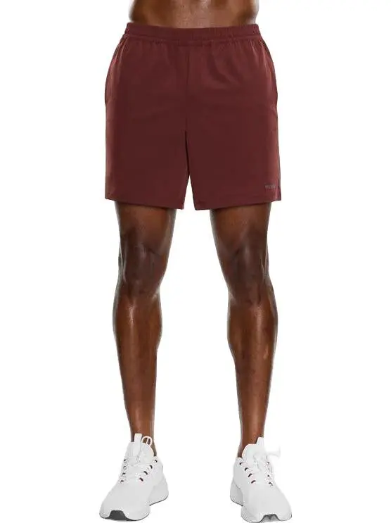 PELOTON 7" Unlined Performance Short - Deep Burgundy