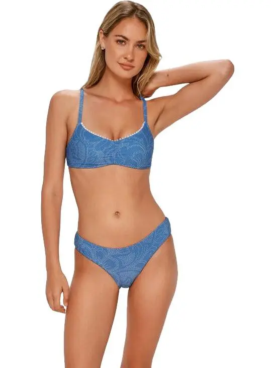 SWIM SYSTEMS Pom Pom Sylvia Bralette Bikini Swimsuit Top - Trailblazer