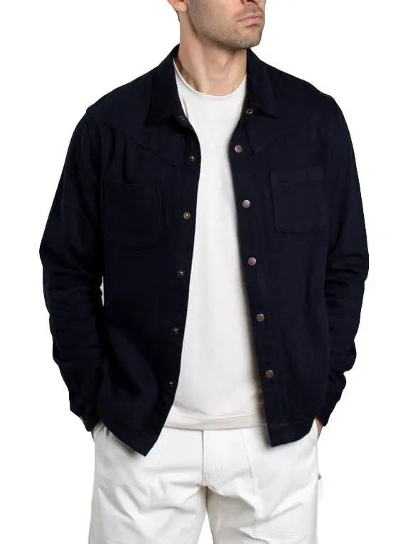 LEISURE LAB Bronco Button Up - River