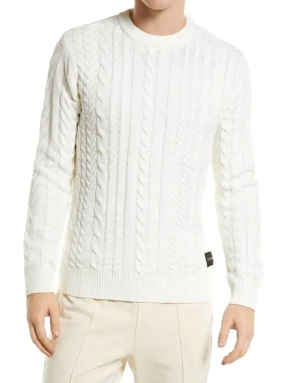 Scotch & Soda Monsanto Crewneck Sweater - Ivory