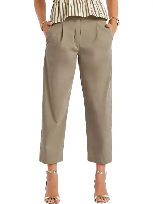 BISHOP + YOUNG Bradly Poplin Pant - Olive