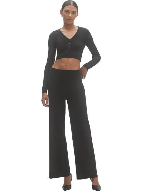 Naked Cashmere Josie Wide-leg Pants - Black