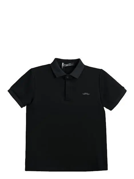 MOUSTACHE Polo Shirt With Trim - Black