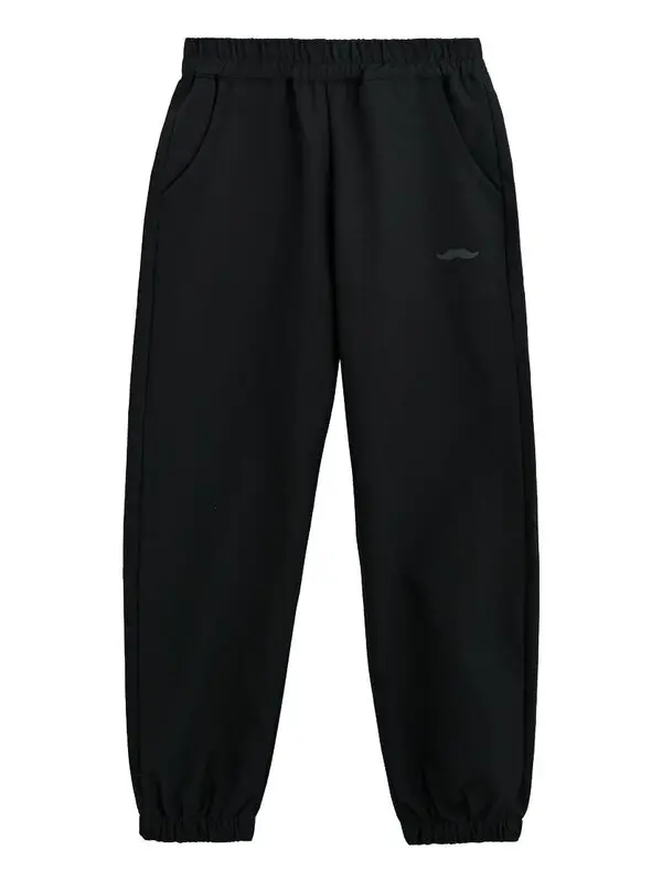 MOUSTACHE Sweatpants With Logo Detail - Black