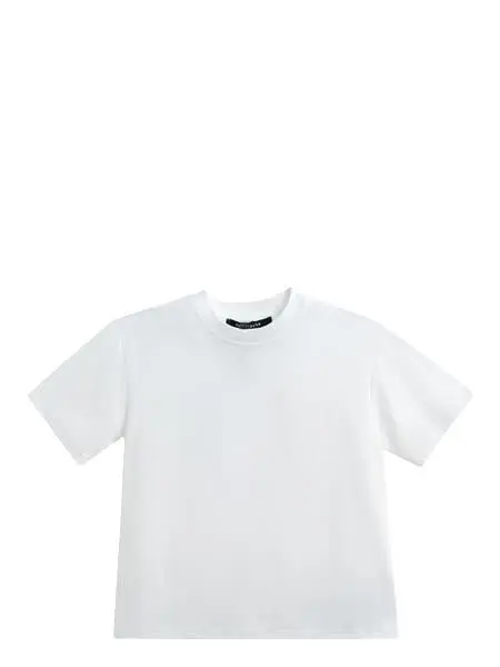 MOUSTACHE T-shirt With Mustache Detail - White