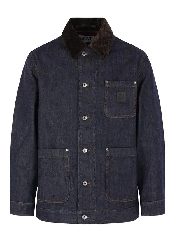Loewe Denim Jacket - Raw Denim/blue