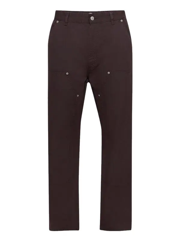 MAISON MARGIELA 5-pocket Straight Leg Pants - Red