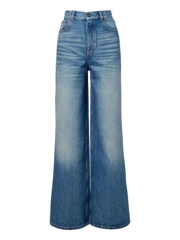 Chloé High-rise Flared Jeans - Blue