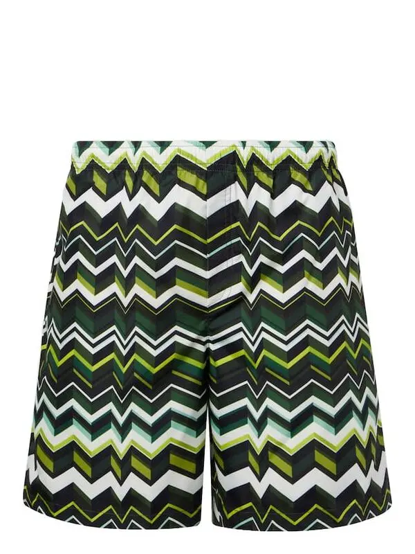 Missoni Zigzag Swim Trunks - Multicoloured