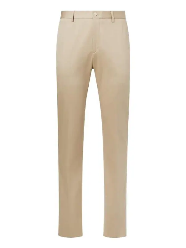 Etro Cotton Slim Trousers - Beige