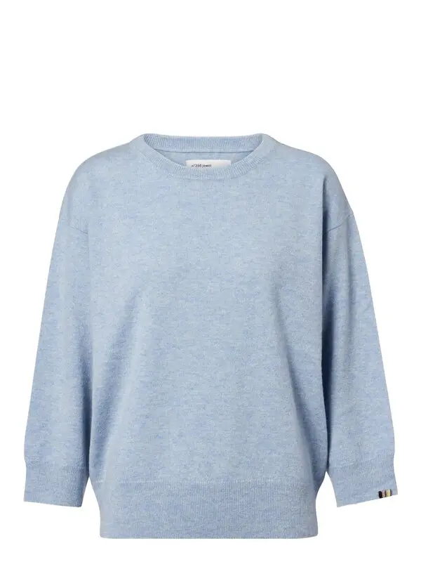 EXTREME CASHMERE X N°398 Jewel Cashmere Sweater - Blue