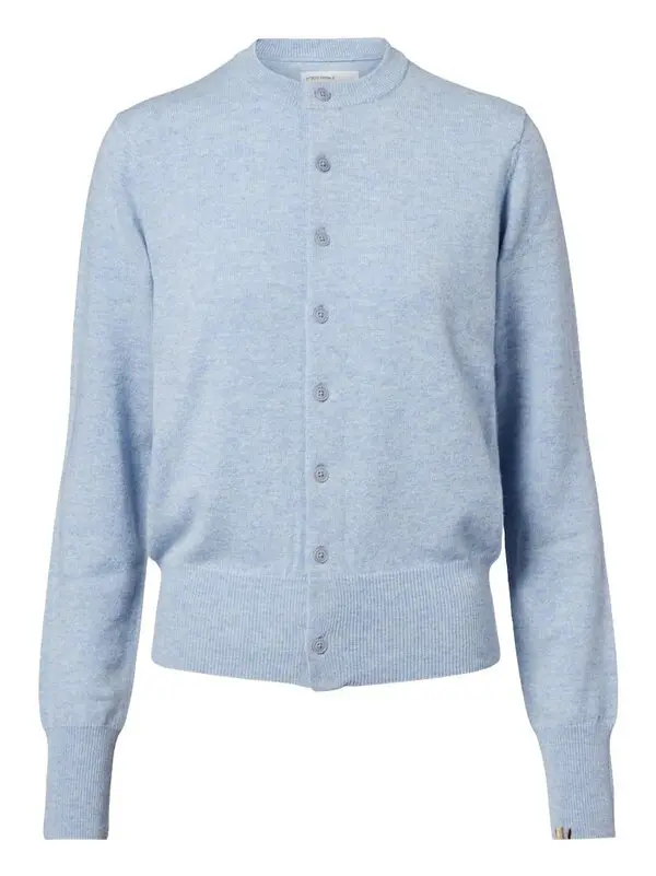 EXTREME CASHMERE X N°300 Little Cashmere Cardigan - Blue