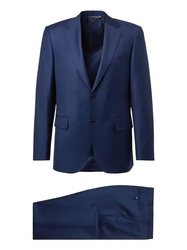 Canali Wool Suit - Blue