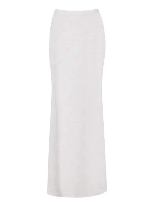BANANHOT Rona Lace Maxi Skirt - White
