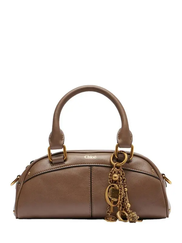 Chloé Small Leather Tote Bag - Brown