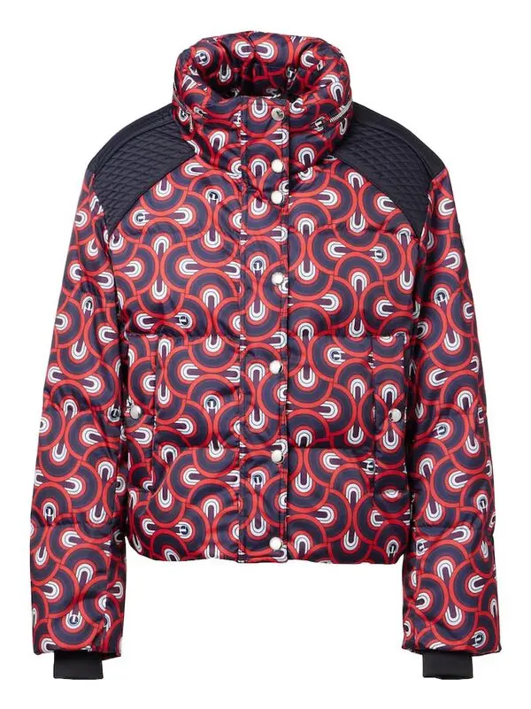 Fusalp Tatum Printed Quilted Ski Jacket - Multicoloured