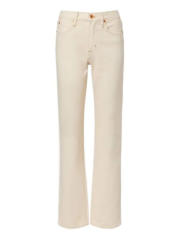 SLVRLAKE Phoenix Straight Jeans - White