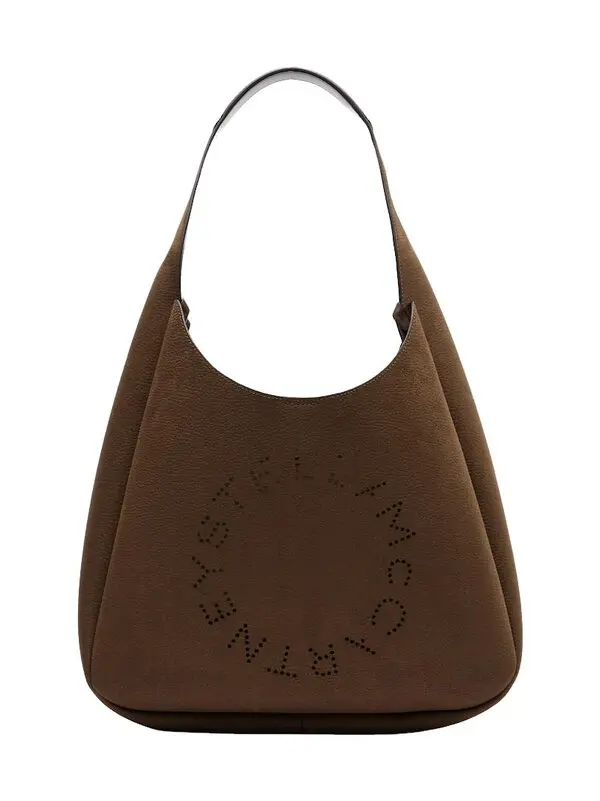 Stella McCartney Logo Shoulder Bag - Brown