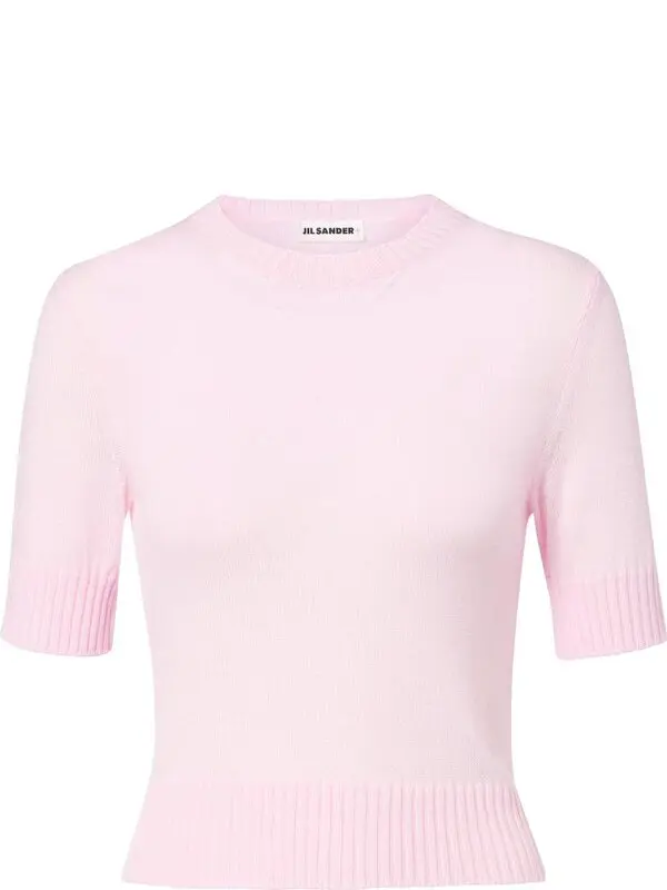 JIL SANDER Virgin Wool Sweater - Pink