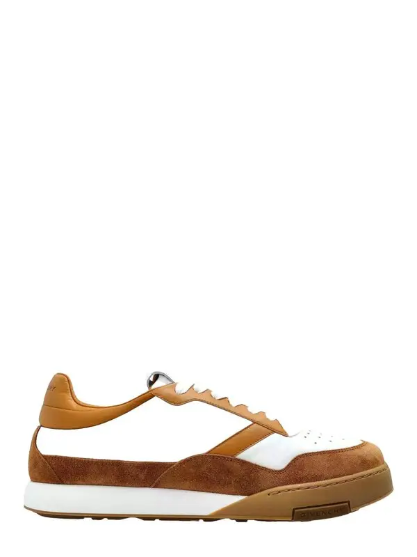 Givenchy Lace-up Leather Sneakers - White