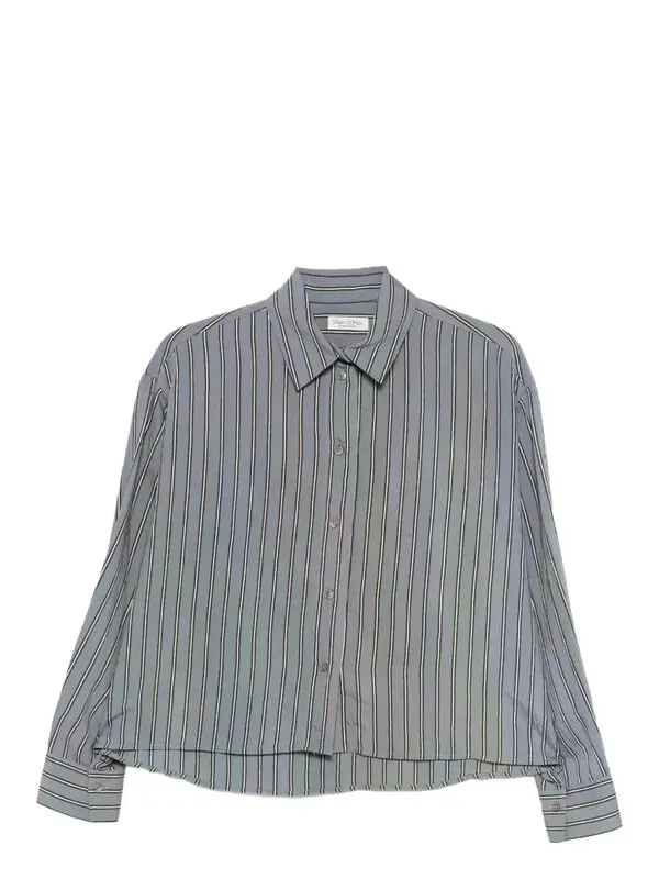 Marc O'polo Striped Long-sleeve Shirt - Grey