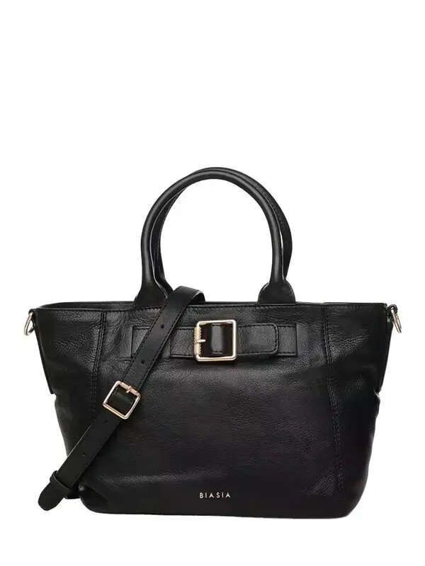 BIASIA Detachable-strap Shoulder Bag - Black