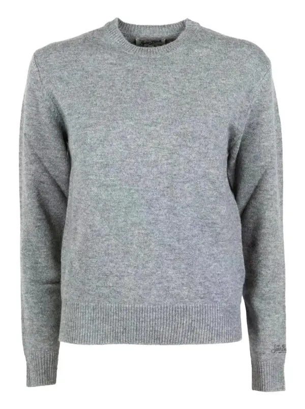 MC2 SAINT BARTH Ribbed Knit Knitwear - Grey
