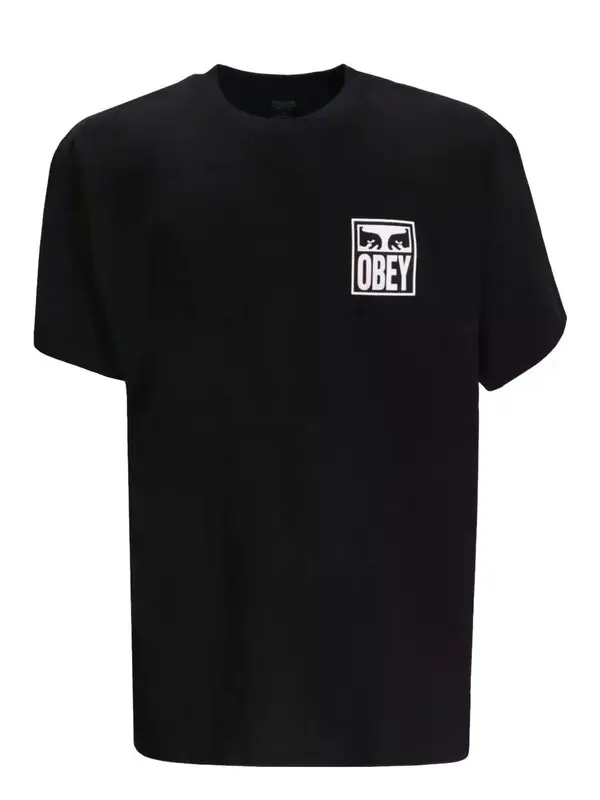 Obey Cotton T-shirt - Black