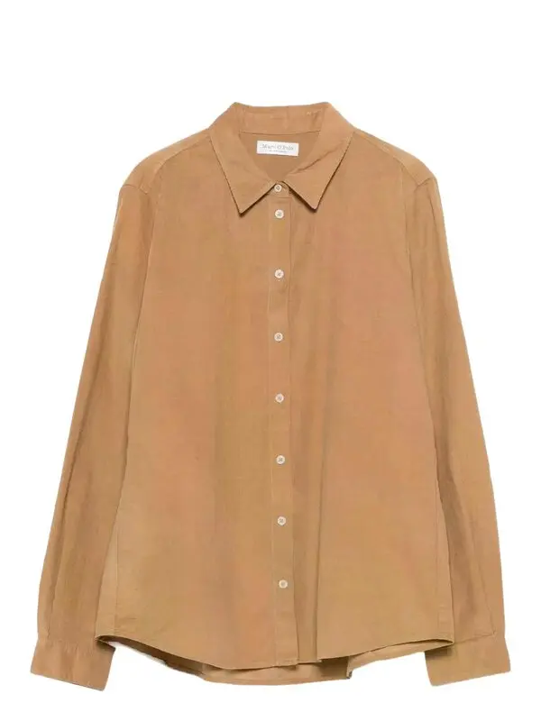 Marc O'polo Buttoned Shirt - Brown