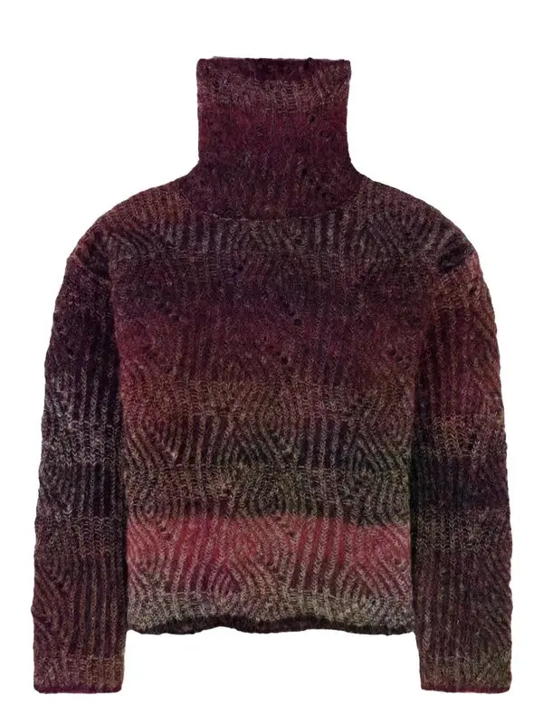 KANGRA Pattern Knitwear - Brown