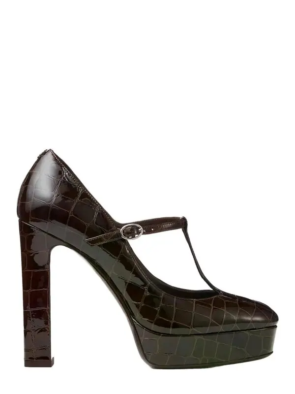 JIMMY CHOO 120mm Marene Pumps - Brown