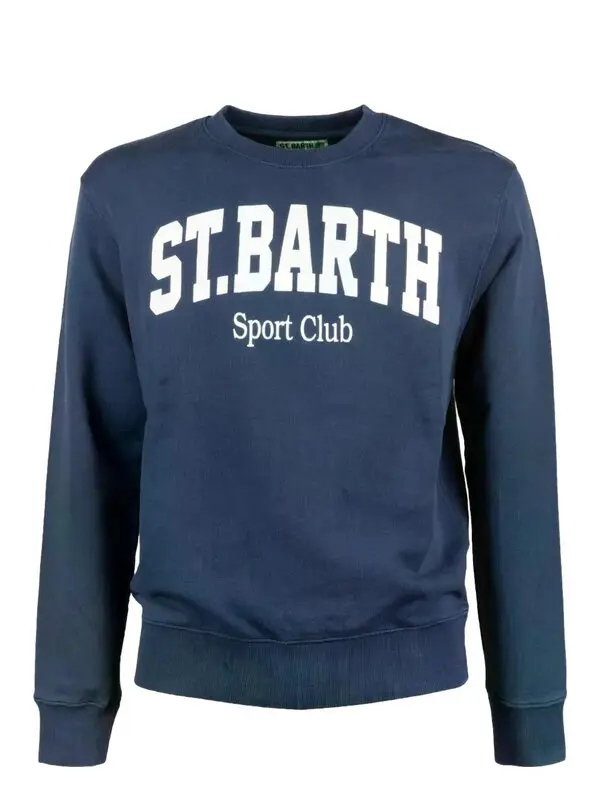 MC2 SAINT BARTH Crew Neck Sweater - Blue