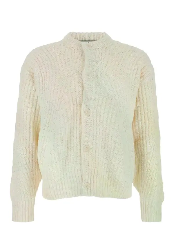 COOR Crew-neck Cardigan - Neutrals