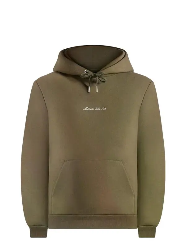 Manière De Voir Kangaroo-pocket Hoodie - Green