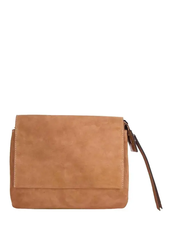GIANNI CHIARINI Flap Shoulder Bag - Brown
