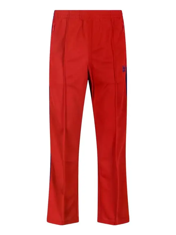 Needles Logo-detail Side-stripe Track Pants - Red