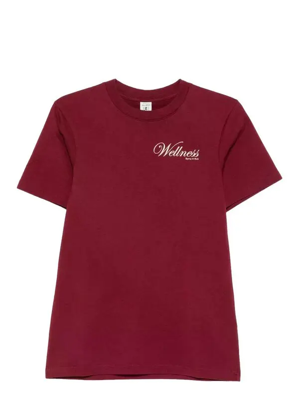 SPORTY & RICH Soho T-shirt - Red