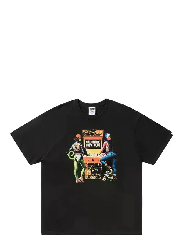 BILLIONAIRE BOYS CLUB Graphic Short-sleeved T-shirt - Black